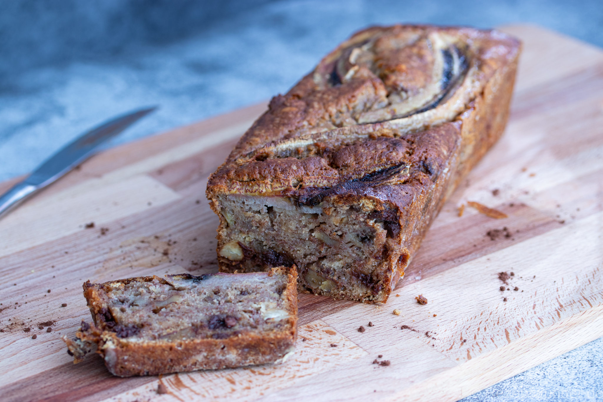 Bananenbrot mit Schokolade - Rezeptwunder
