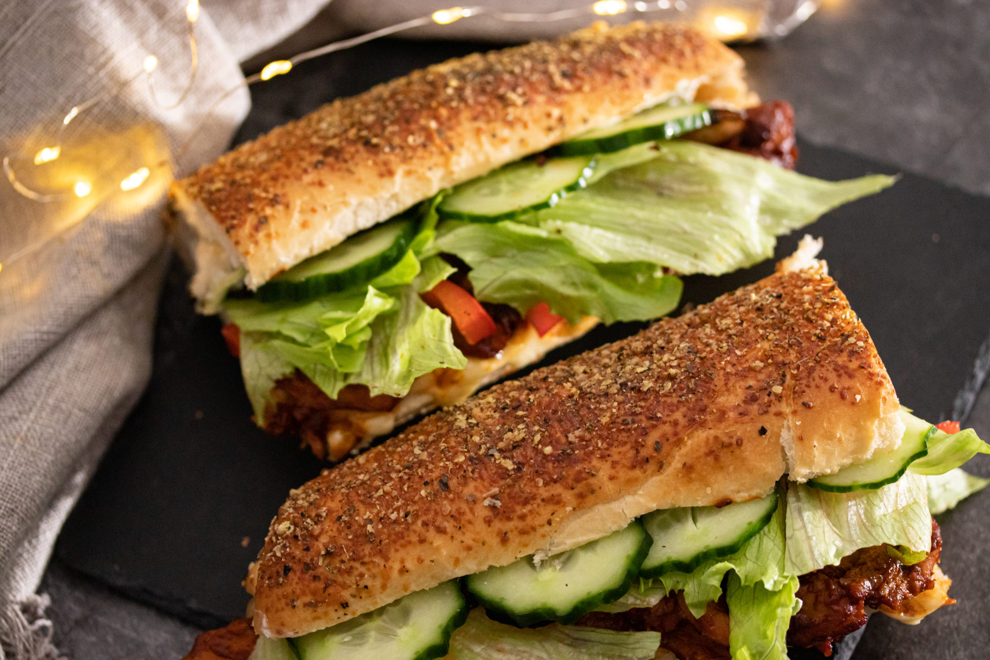 Parmesan Oregano Sandwich - Rezeptwunder