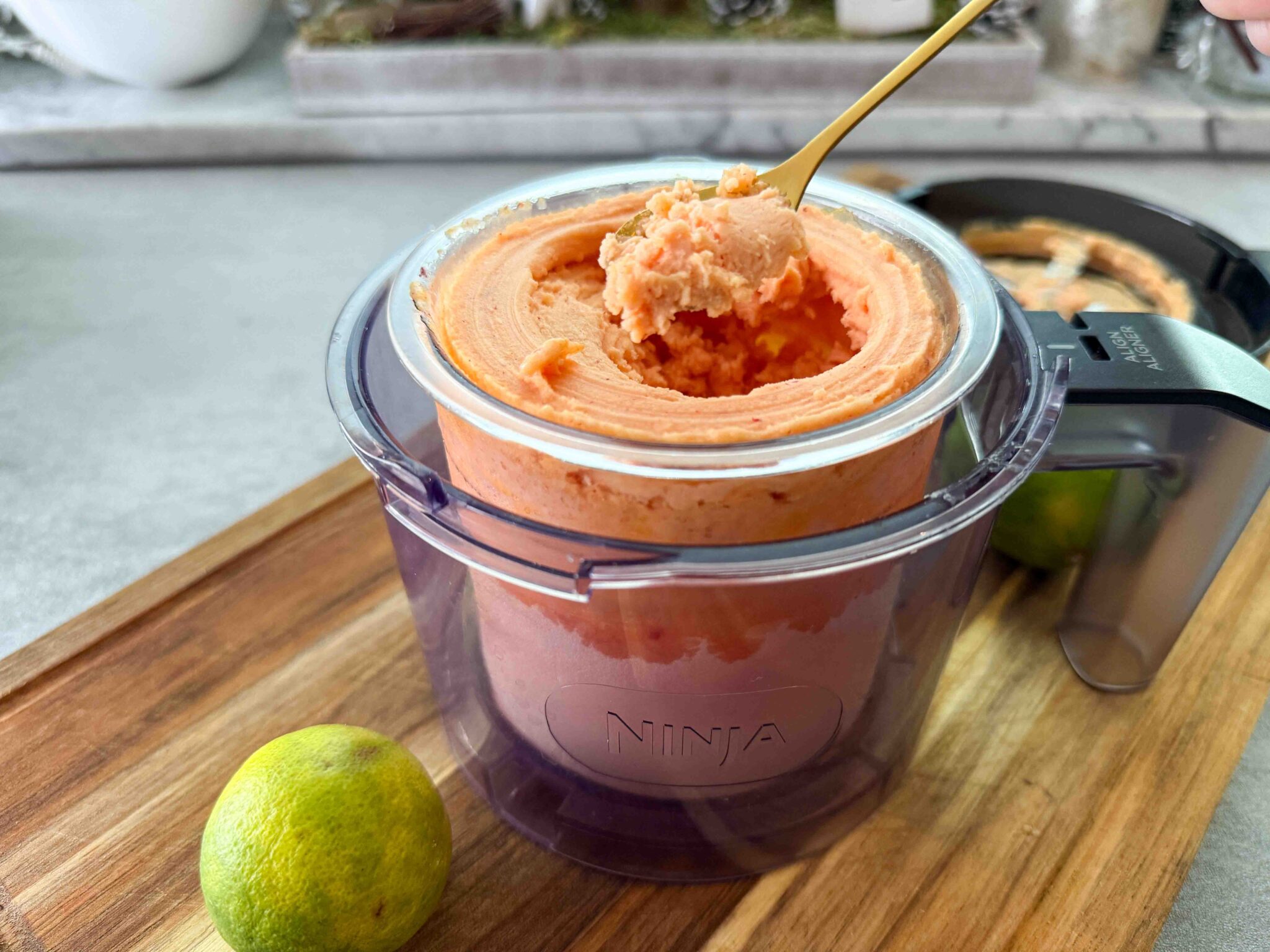 Bahama Mama ice cream Ninja Creami recipe - Rezeptwunder